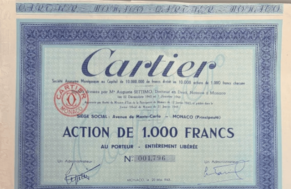 France – Ticker History