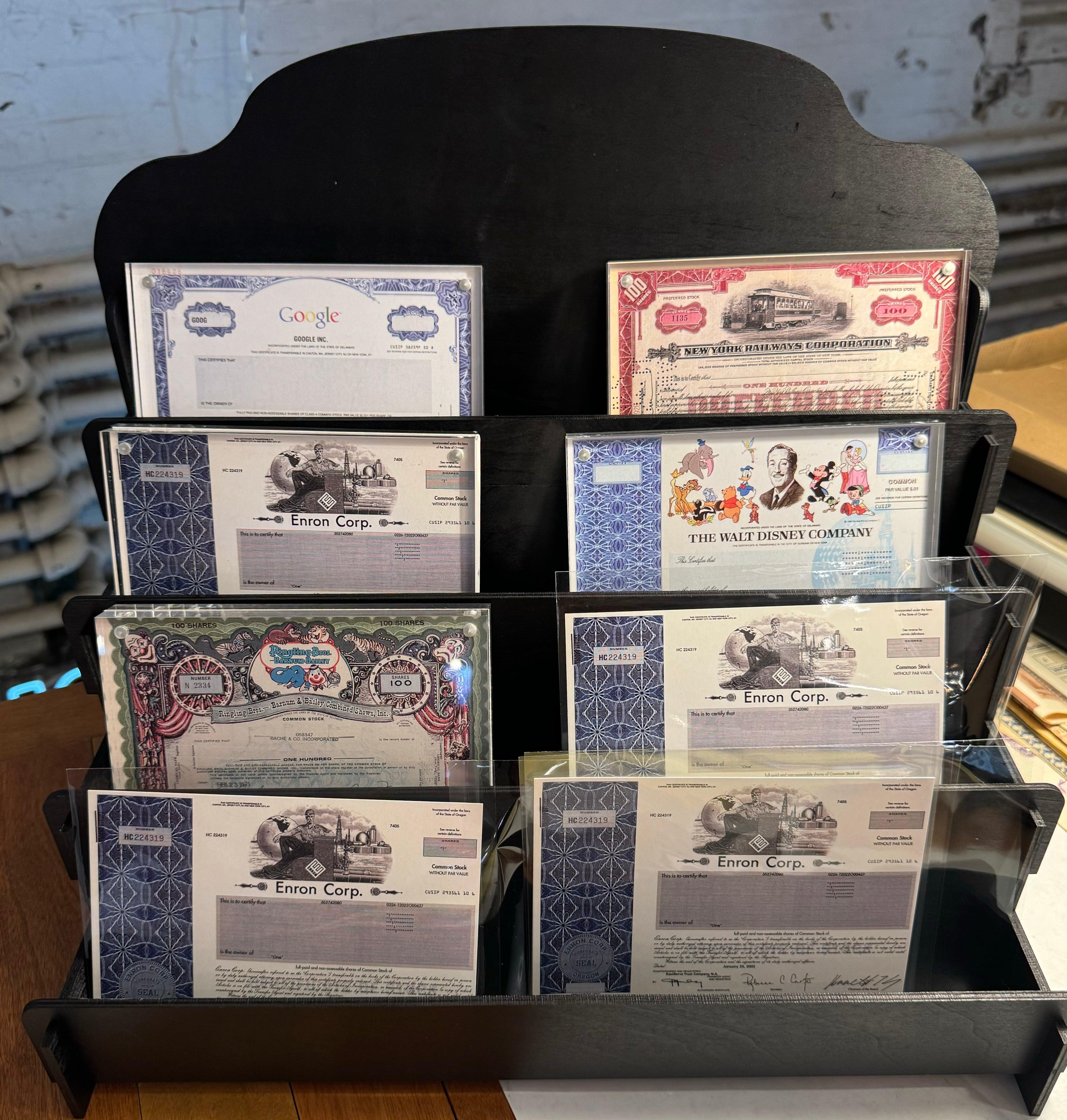 Postcards – Ticker History