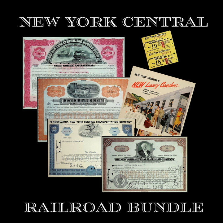 Shop Collectable Stock & Bond Certificates at Ticker History