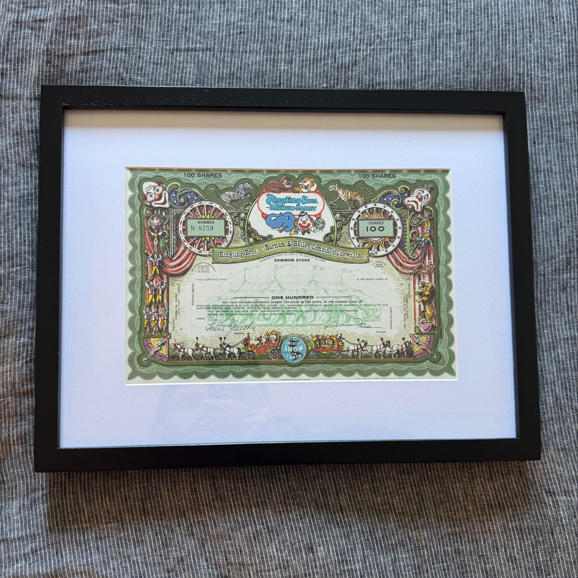 Shop Collectable Stock & Bond Certificates at Ticker History